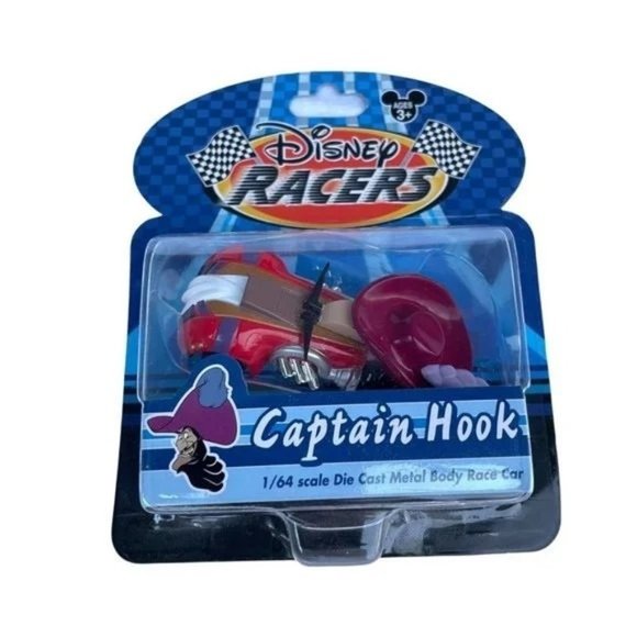 Disney | Toys | Disney Parks Disney Racers Peter Pan Captain Hook 64 ...